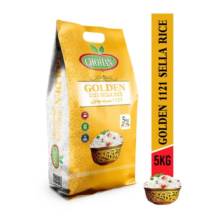Chohan Golden Sella Rice -5kg | Daraz.pk