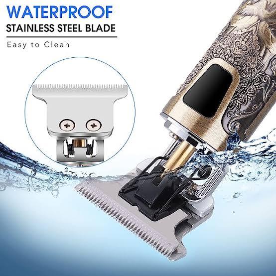 Original Vintage T9 Metal Body Hair Trimmer Dragon Style Rechargeable ...