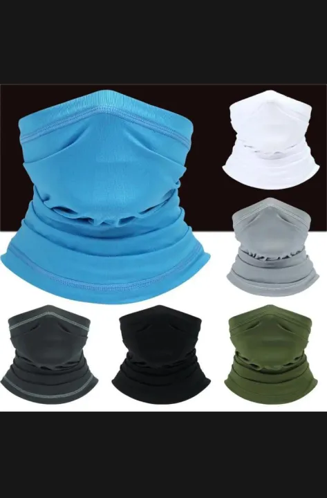 summer neck cover for men, Face Mask Bandana Neck Headbands, Motorcycle ...