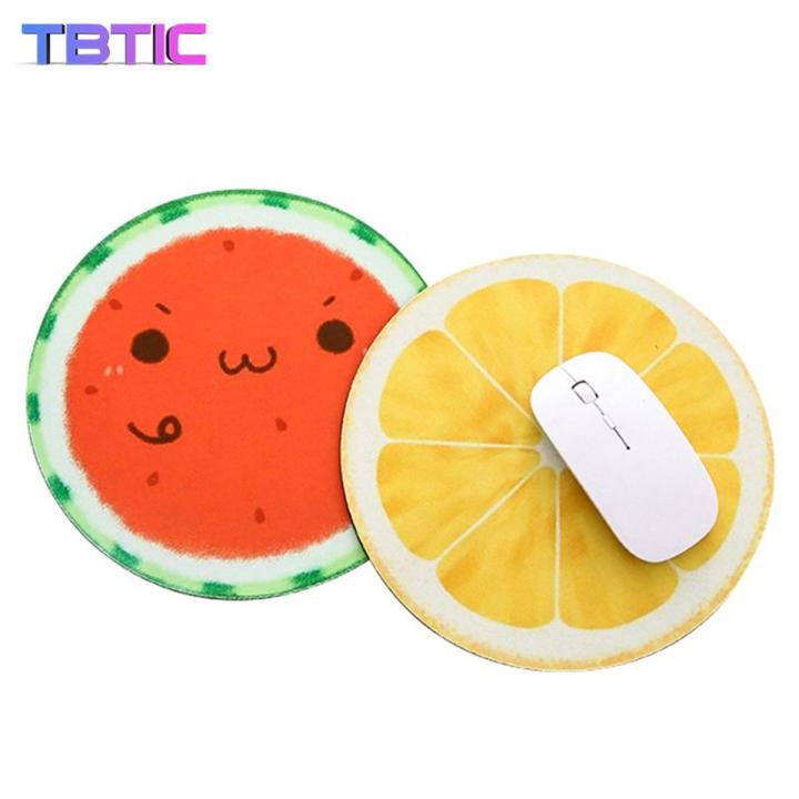 TBTIC Funny Mouse Pad Circular Cute Pattern Small Size for Laptop or ...