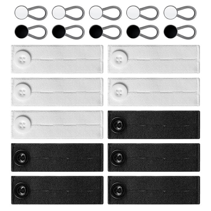 Yohomego 20Pcs Flexible Adjustable Elastic Collar Extenders Set For Men ...