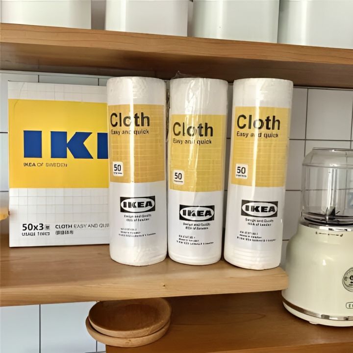 Reusable IKEA Wipes Cleaning Cloths- PACK OF 1/2/4 & Roll- 50 Wipe's ...