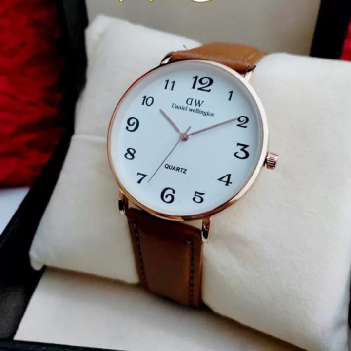 New Men's watch Model DW belt Watch Fine quality | Daraz.pk