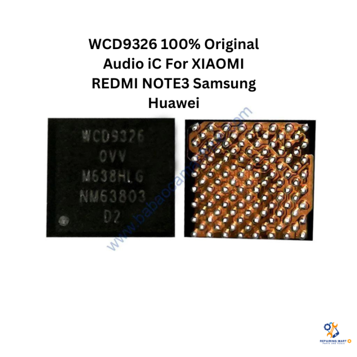 WCD9326 100% Original Audio iC For XIAOMI REDMI NOTE3 Samsung Huawei ...