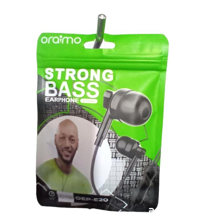 ORAIMS strong bass earbuds with mic OEP(E20) | Daraz.pk