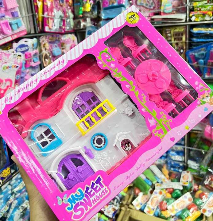 My Sweet Doll house (for kids) very beautiful home set | Daraz.pk