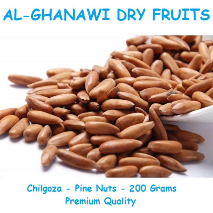 Pine Nuts - Chilgoza with Soft Shell 200 Grams / AL-GHANAWI | Daraz.pk