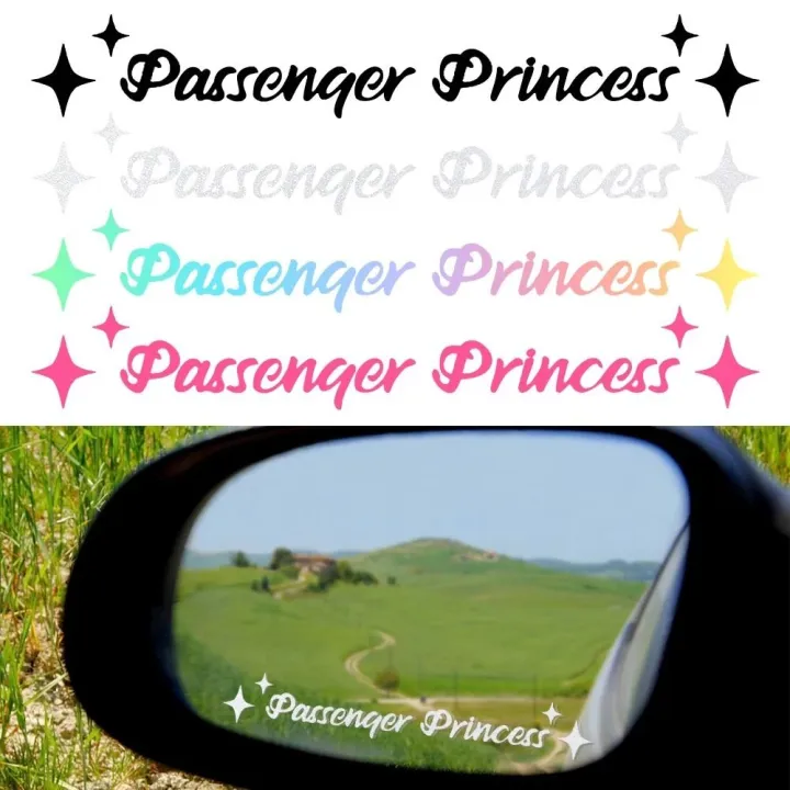 DIY Handmade Passenger Princess Passenger Princess Car Stickers ...
