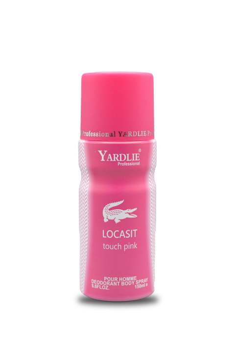 Yardlie Professional LOCASIT TOUCH PINK Body Spray 150ml | Daraz.pk