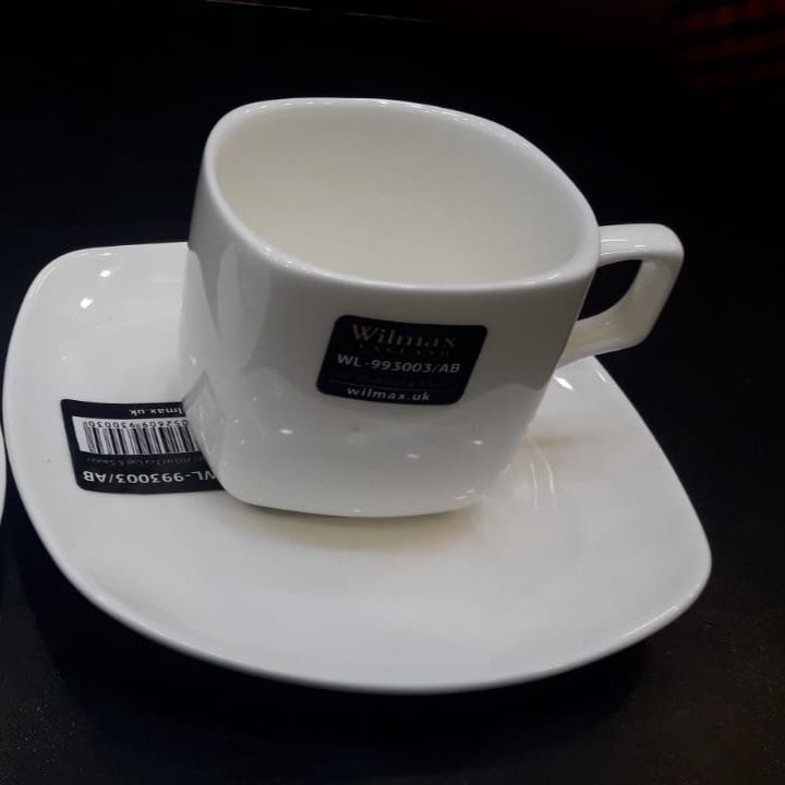 Imported Cups for Tea & Coffee With Saucers - 200 ML | Daraz.pk