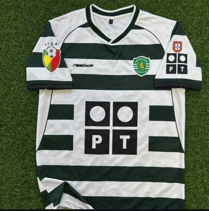 Cristiano Ronaldo T-shirt sporting FC lisbon Retro jerseys New ...