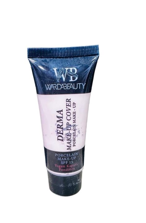 Warda Beauty Derma Makeup Cover Foundation - Porcelain Makeup with SPF ...
