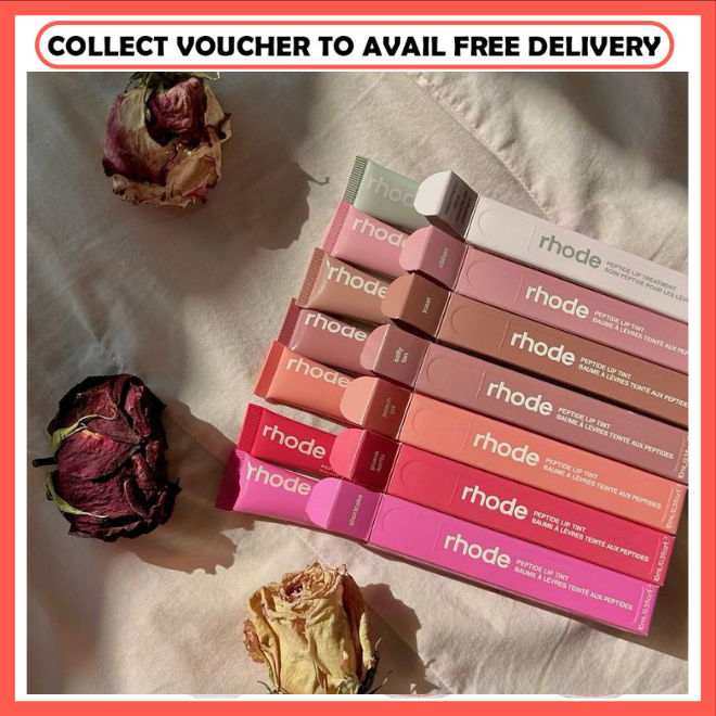 Rhode Peptide Lip Tint Pack of 8 with All Trending Shades Hydrating ...