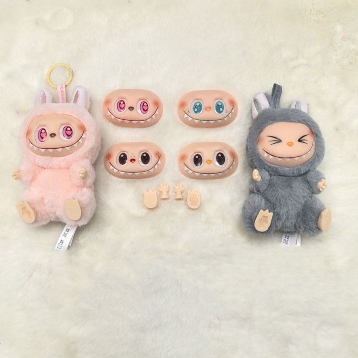 Doll Faces Mold Vinyl Labubu Face Mold Handmade Crafts Labubu Hands ...