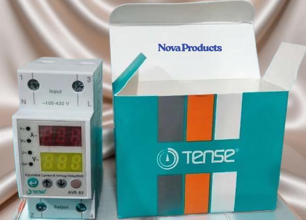 TENSE AVR-63 Digital Voltage & Current Protector Relay | Single Phase ...