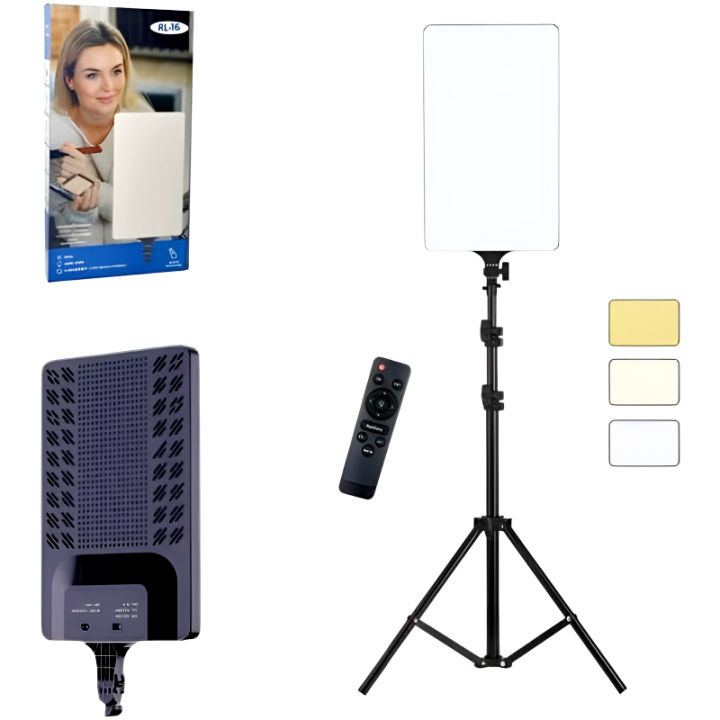 RL-16 Studio LED Rectangular Light Panel – Adjustable Color Temperature ...