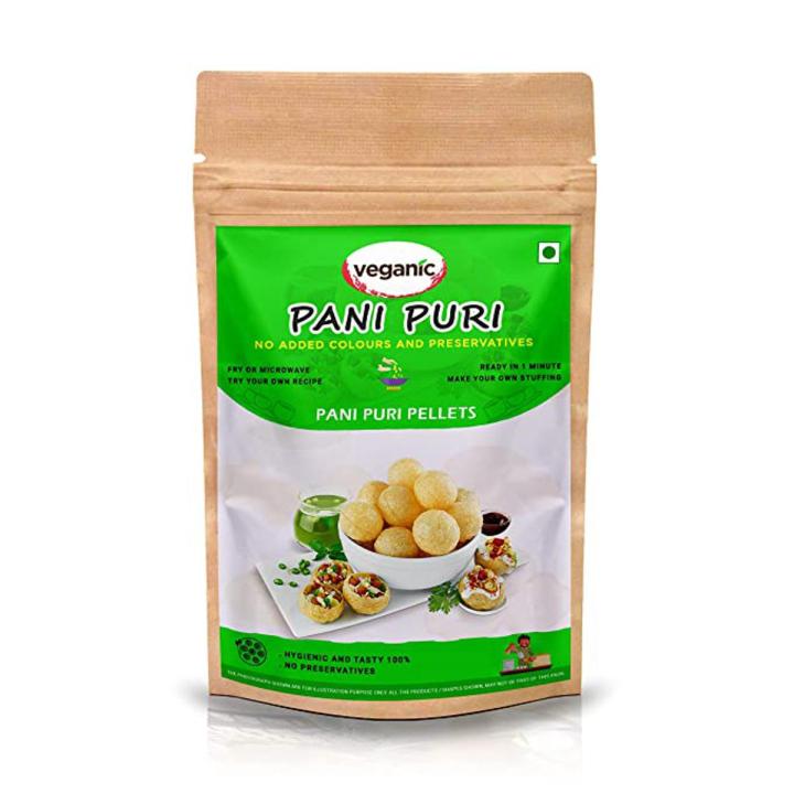 Veganic Dry Gol Gappa/ Pani Puri/ Puchka Wheat Snack | Ready To Fry ...