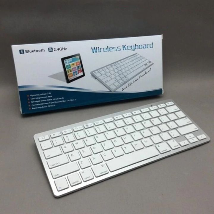 X5 Wireless Bluetooth Keyboard Ultra-Thin Mini Silent Office Keyboard ...