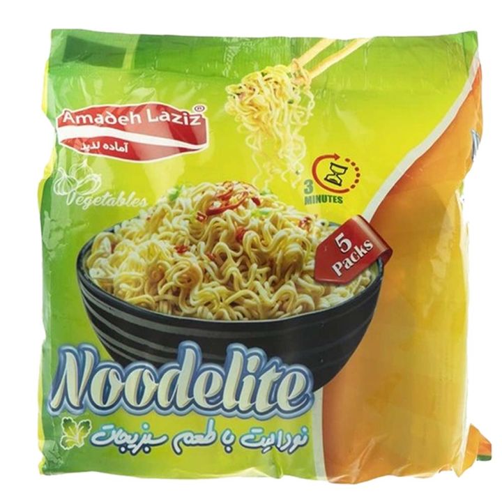 Noodles Noodelite | Noodles Pack of 5 | Family Pack Noodles - Vegetable ...