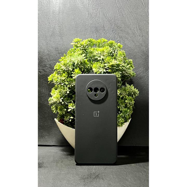 OnePlus 7T - Premium Soft Silicone Cover with Camera Protection - All ...