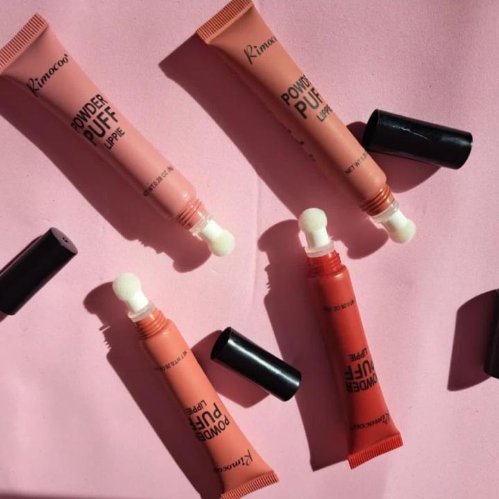 Rimocoo 4 Powder Puff Lippie Liquid Blush And Padded Blush | Daraz.pk