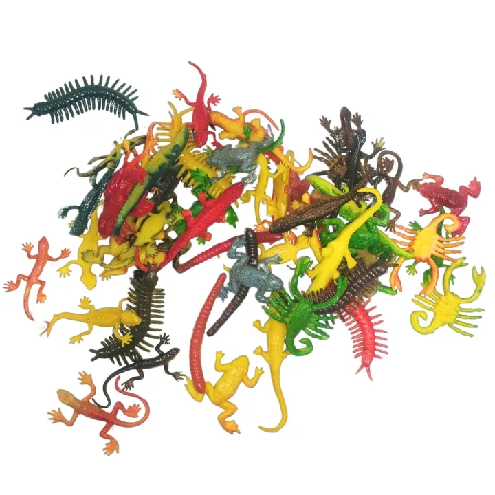 Realistic Mini Bugs Toy Set – Plastic Insects Figurines for Kids ...