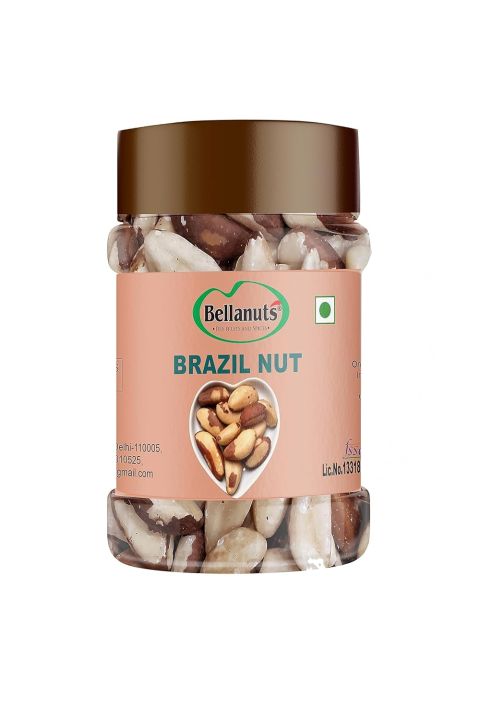BELLANUTS Brazil Nuts, 500gm withshells| Luxurious Quality Brazil Nut ...