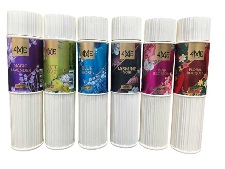 4ME Perfumed Body Talc 250g – Silky Smooth Talcum Powder with Long ...