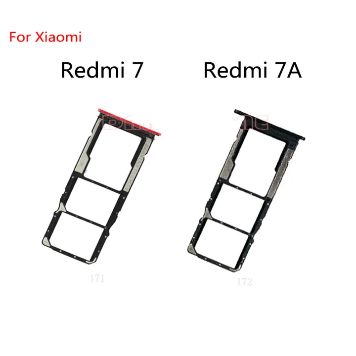 SIM Card Tray For Xiaomi Redmi 7 7A SIM Card Reader Tray | Daraz.pk