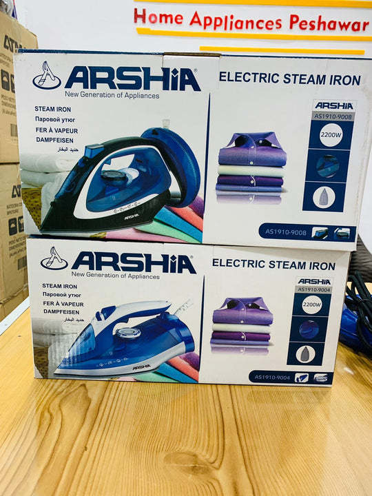 Arshia Brand Steam Iron Model AS 1910-9008 | Daraz.pk