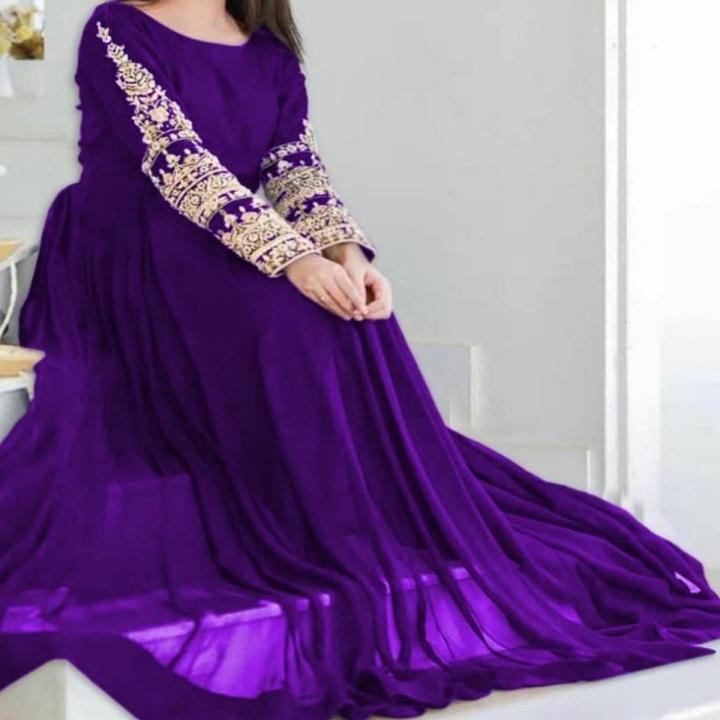 Stitched Hand Work & Embroidered Maxi For Women (Only Maxi) | Daraz.pk