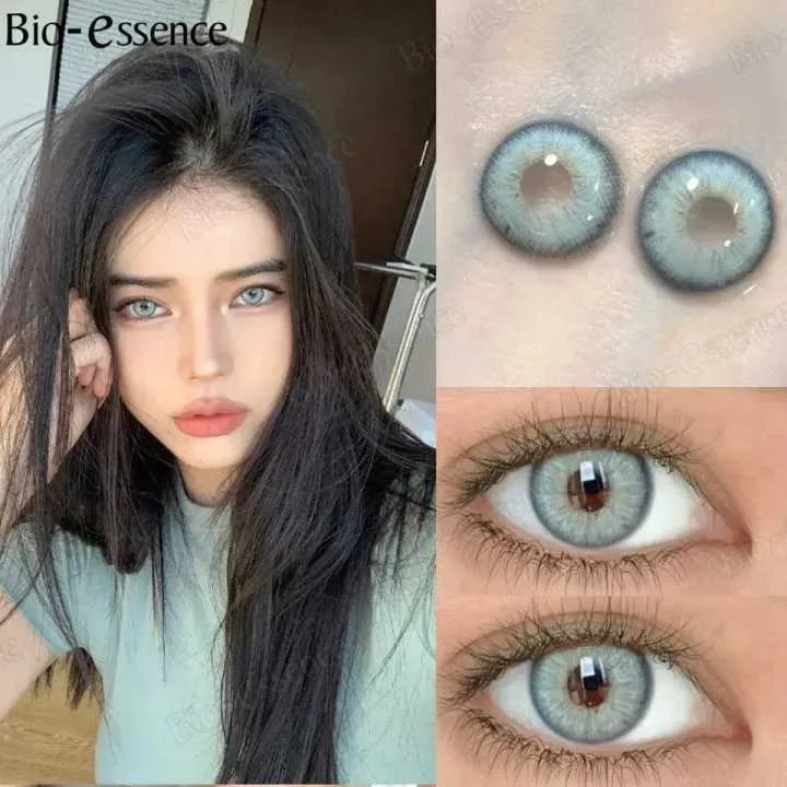 "Premium Blue Eye Lens Package: Full Kit & Trendy Bag Included" | Daraz.pk