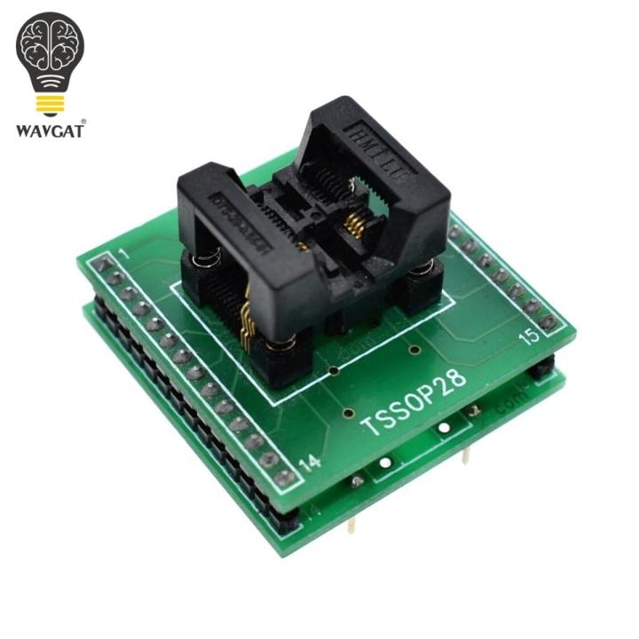 WAVGAT TSSOP8 to DIP28 Adapter TL866A TL866CS programmer adapter SSOP8 ...