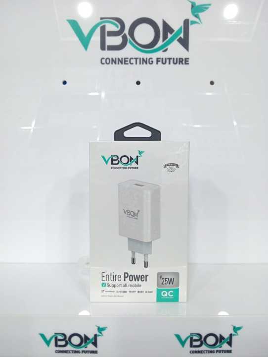 VBON 25W Fast Charger - Entire Power Adapter - QC 3.0 Support for ...