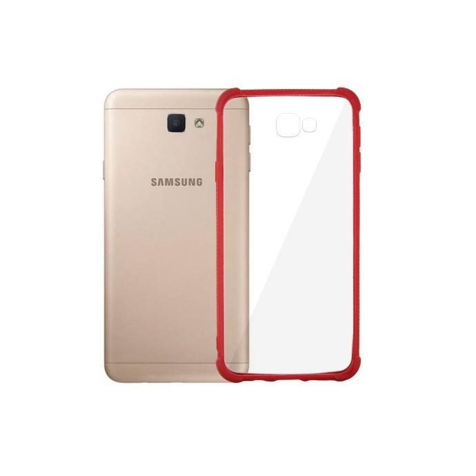 Samsung J7 Prime Matte TPU Colour Case Mobile Pouch (Red) Protective ...