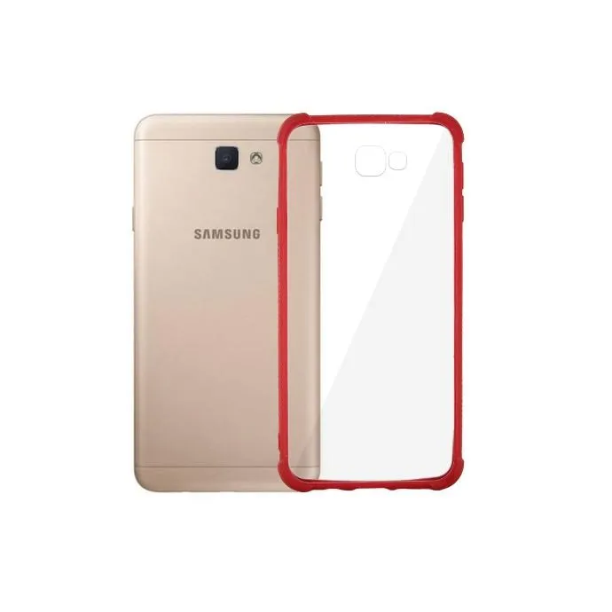 Samsung J7 Prime Matte TPU Colour Case Mobile Pouch (Red) Protective ...