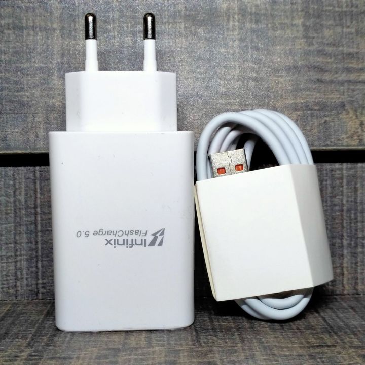Infinix Fast Charger + Data Cable 3.0 Fast Charging For Infinix Mobile ...