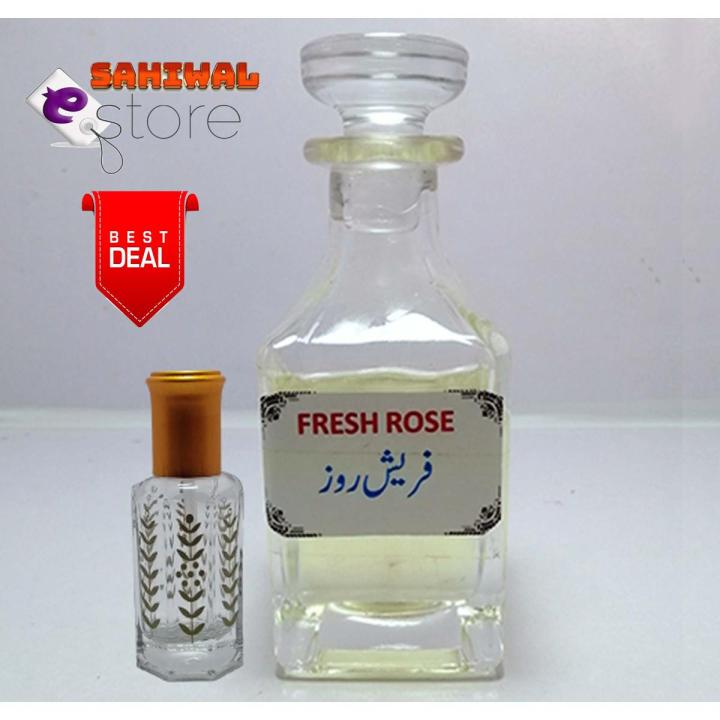 Fresh Rose Perfume Oil (Attar/Ittar) | Daraz.pk