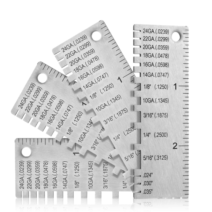 Welding Thickness Measuring Wire Gauges Thickness Measuring Gauge ...