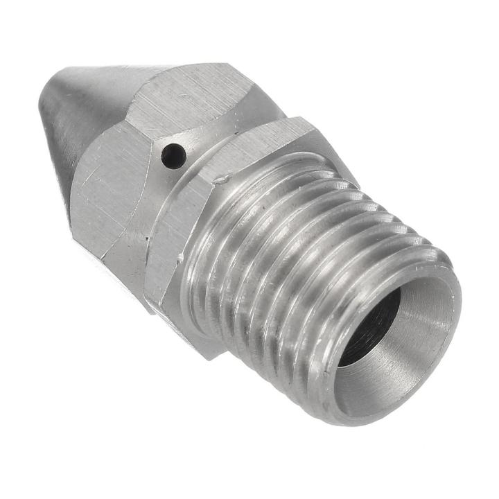 Pressure Washer Drain Sewer Cleaning Pipe Jetter Spray Nozzle 4 Jet 1/4 ...