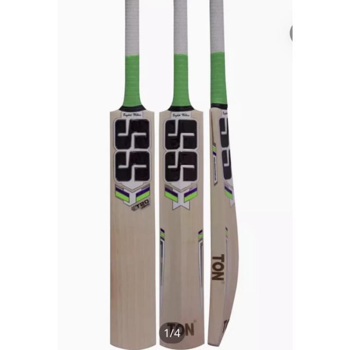 SS Hard ball cricket bat Kashmiri willows best quality hard ball ...