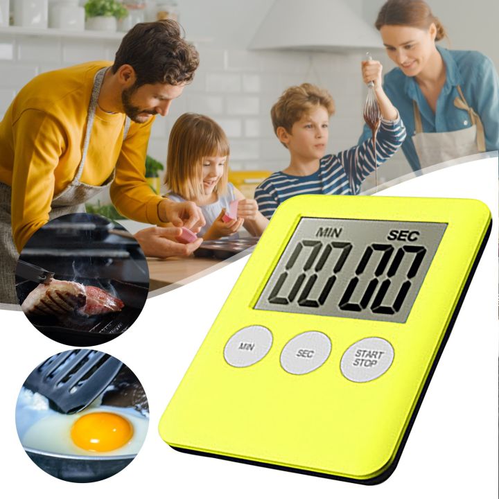 Digital Bathroom Shower Wall Clock Timer With Alarm For Water Spray ...