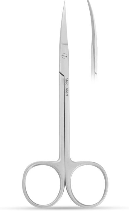 Iris Micro Dissecting Scissors 4.5" Curved Fine Point-Perfect for ...