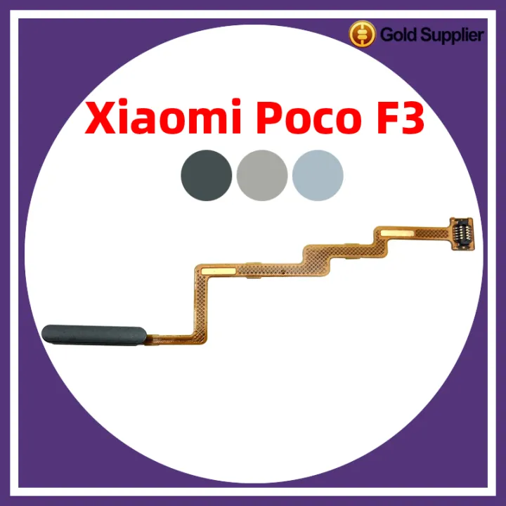 Original For Xiaomi Poco F3 Fingerprint Sensor Home Return Key Menu ...