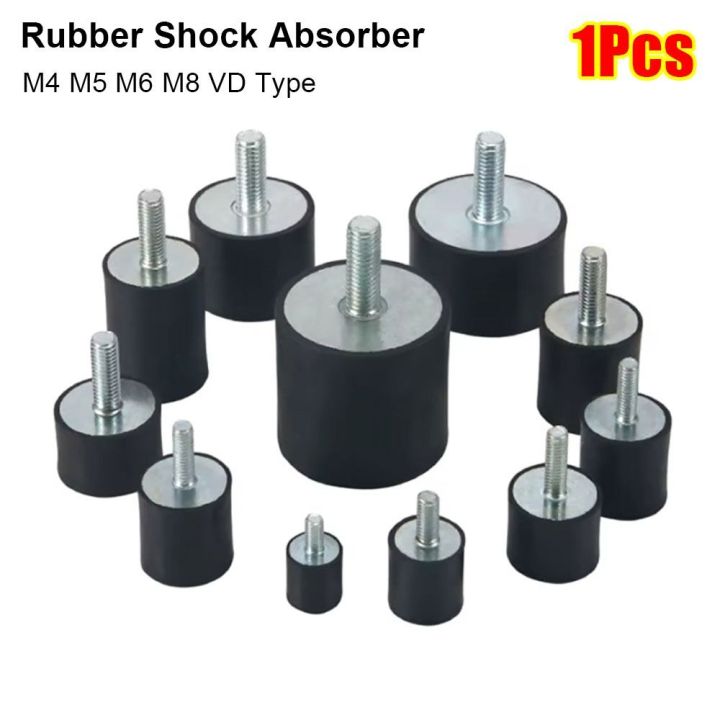 1Pcs Durable M4 M5 M6 M8 Rubber Shock Absorber Anti-vibration VD Type ...