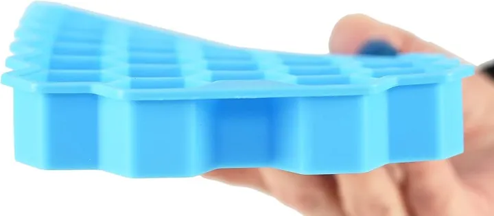 Honeycomb Ice Cube Tray, 37 Lattice Food Grade Silicone Ice Cube Maker ...