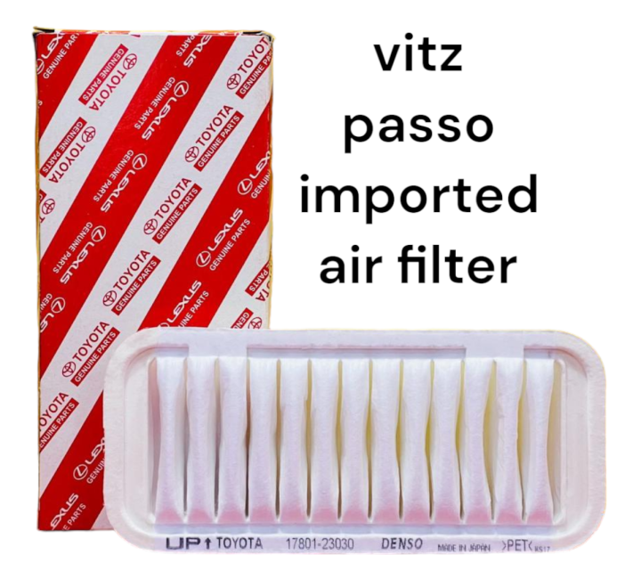TOYOTA VITZ AIR FILTER IMPORTED 17801-23030 | Daraz.pk