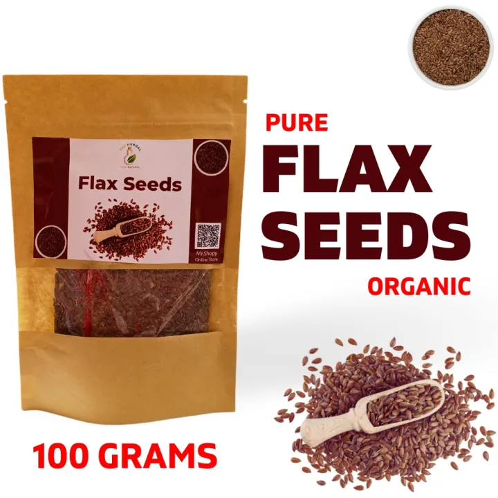Organic & Premium Quality Flax Seeds | Alsi k Beej ke Seeds | Organic ...