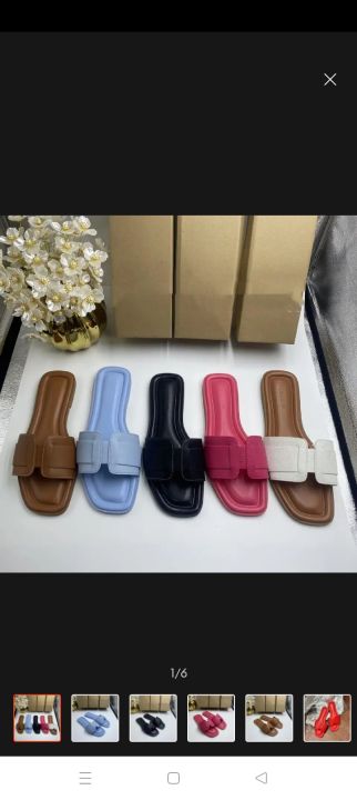 Women's Luxury Stylish Flat Slippers Sandals by Primark for Casual ...