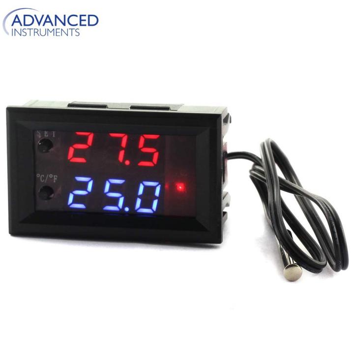 W1209WK (W2809) Temperature Controller -50 to 110 Celsius DC 12V Programmable Heating/Cooling ...